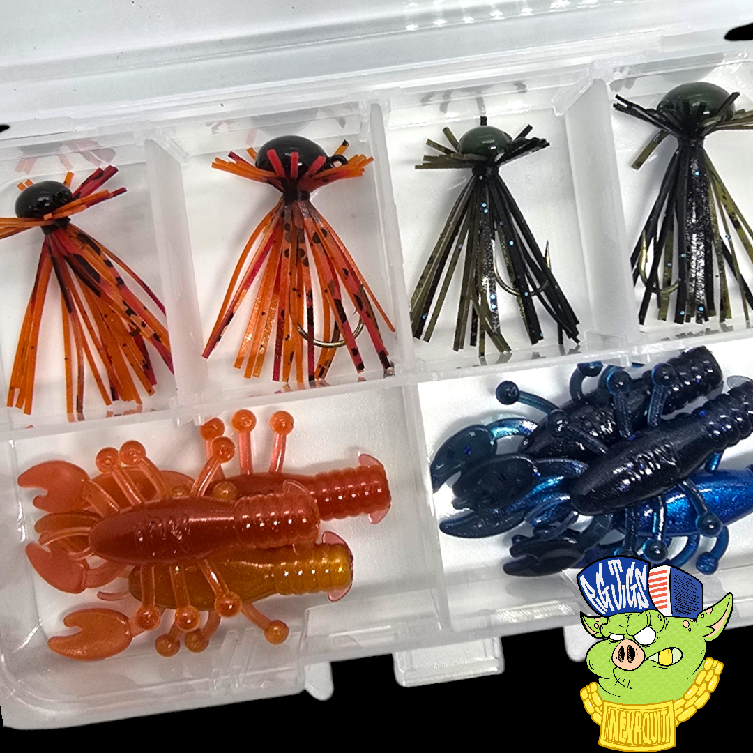 PIG JIGS AND NEVER QUIT COLLAB BOX
