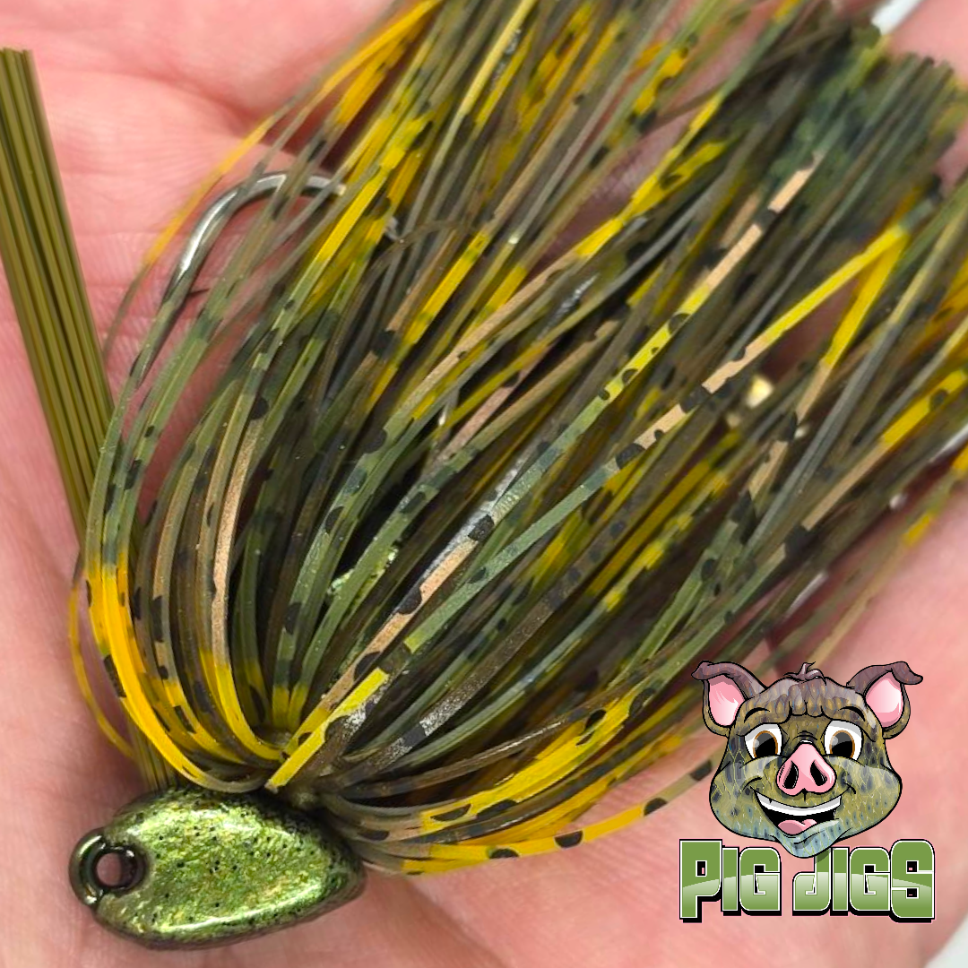 LIMITED DROP 3/8 OZ BRUSHIN' JIG – PIG JIGS
